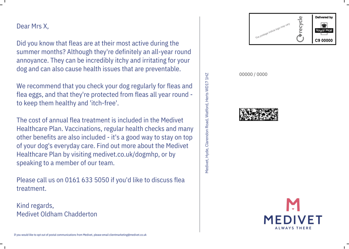 Medivet Maximizes Direct Mail Success with Stannp.com’s API Integration